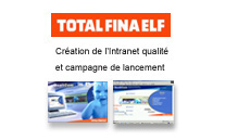Total-Fina | Première agence de communication spécialisée Qualité